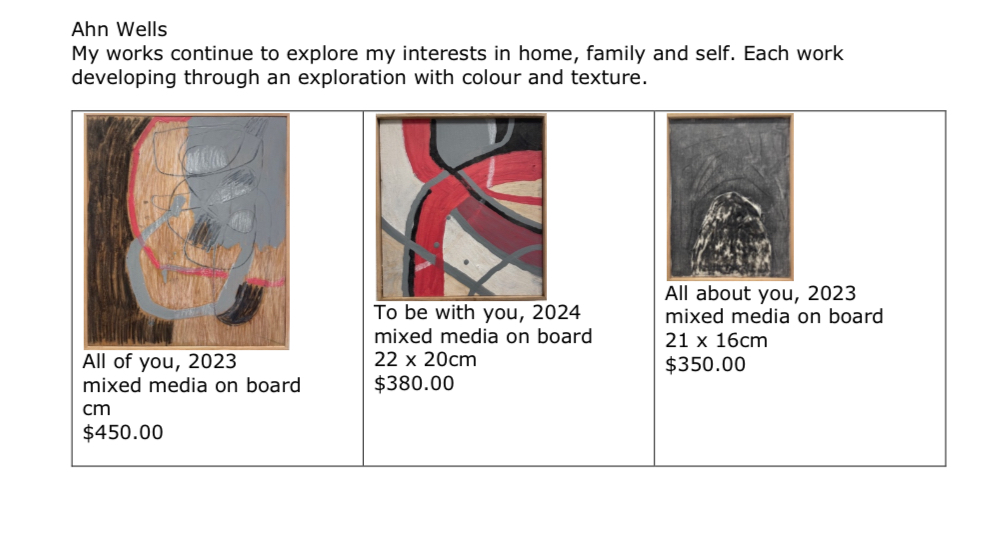 2 – 24 March 2024 Caelli-Jo Brooker, Alison Smith, Ahn Wells - STRAITJACKET