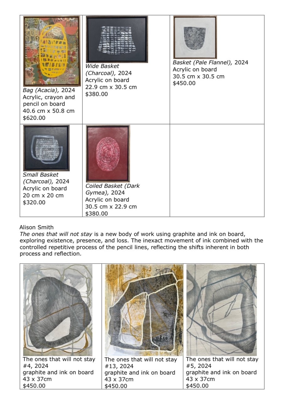 2 – 24 March 2024 Caelli-Jo Brooker, Alison Smith, Ahn Wells - STRAITJACKET